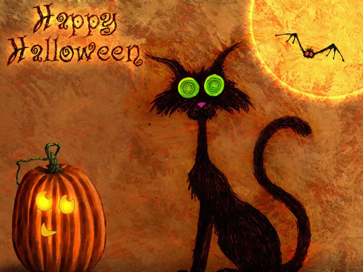 Halloween تەبرىكلەيمەن: رەسىم, ئاتكرىتكا ۋە سىنئالغۇلارنى تەبرىكلەيمىز 3172_11