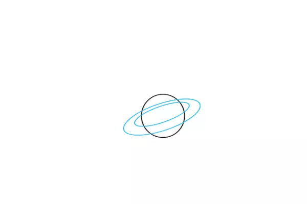 Draw space. How to draw cosmos pencil stages? 3221_3