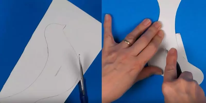 Làm thế nào để làm một con chim bồ câu từ giấy bằng tay của bạn một cách đẹp mắt? 3223_19