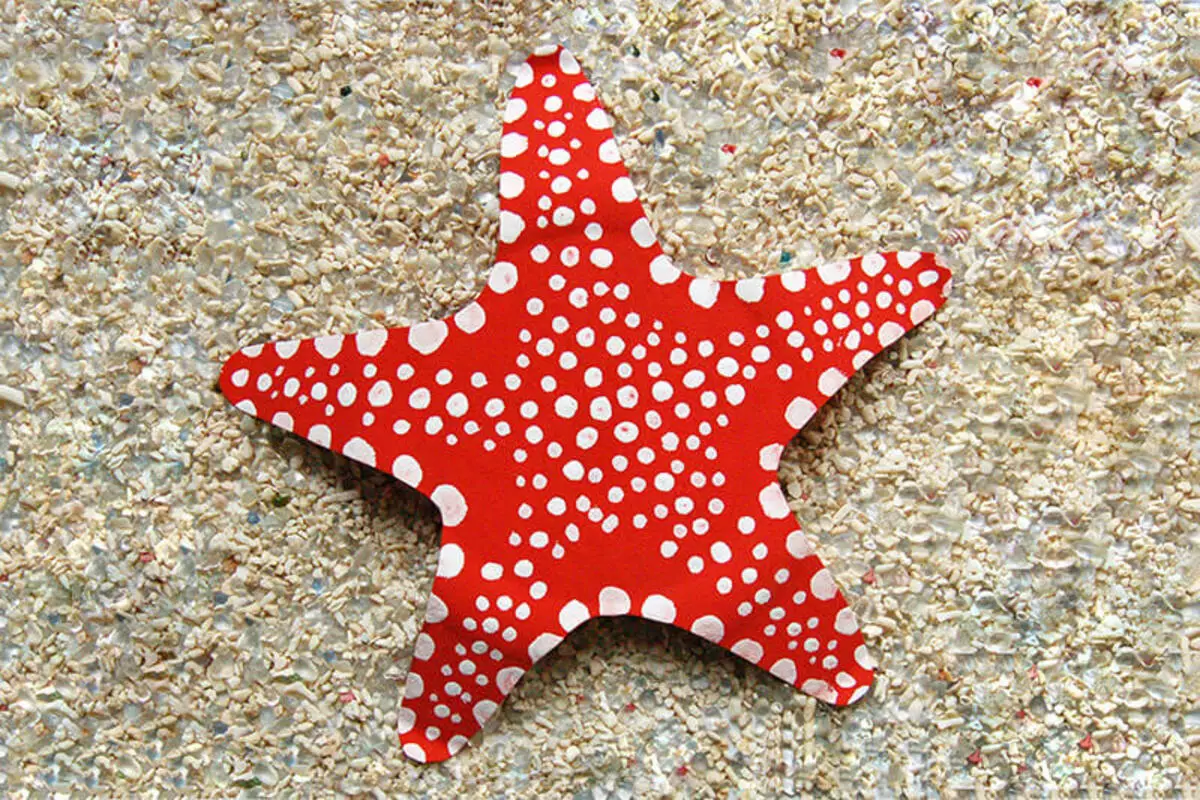 Lanmè Star fè li tèt ou. Starfish navige 3269_1