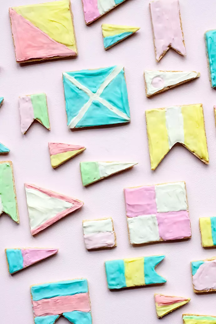 Flag biscuits. Comment faire des cookies sous la forme d'un drapeau?