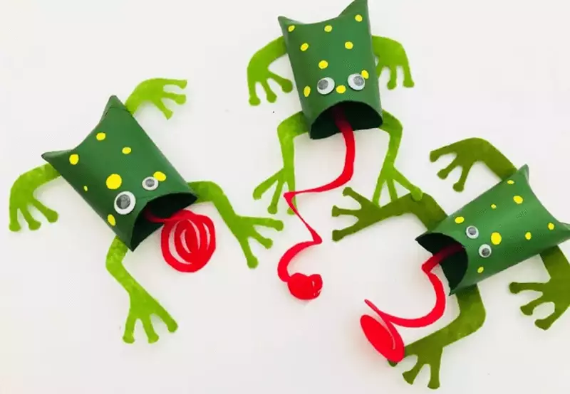 Slicer Frog teha seda ise. Frog of WC Paper Sleeve 3316_1
