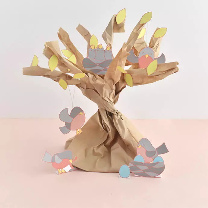 Árvore de Diorama. Como fazer Diorama com suas próprias mãos? 3332_24