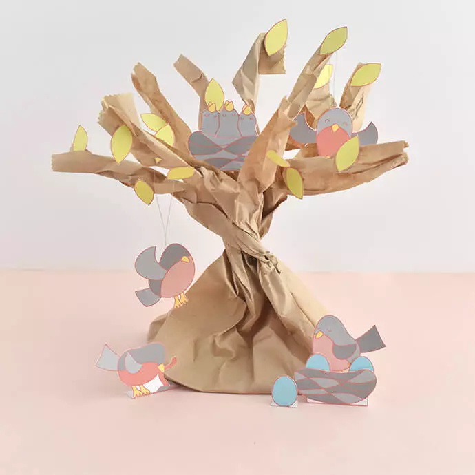 Arbre diorama. Comment faire du diorama avec vos propres mains? 3332_24