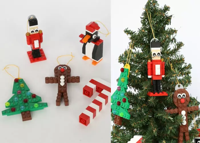 Коледни играчки от Лего (Лего) го правят сами 338_1