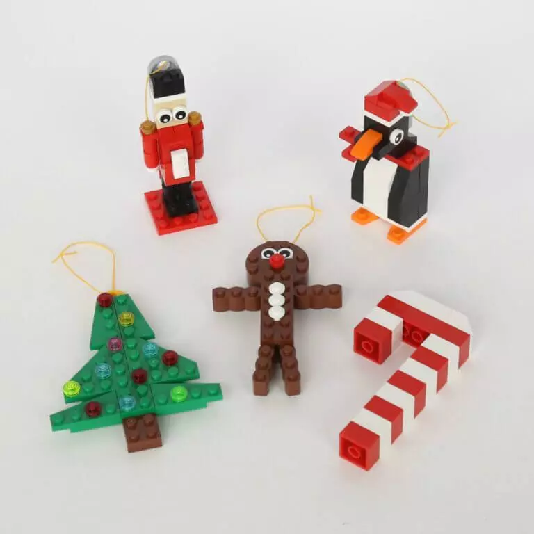 Joulukuusi lelut Legosta (Lego) tekevät sen itse 338_3