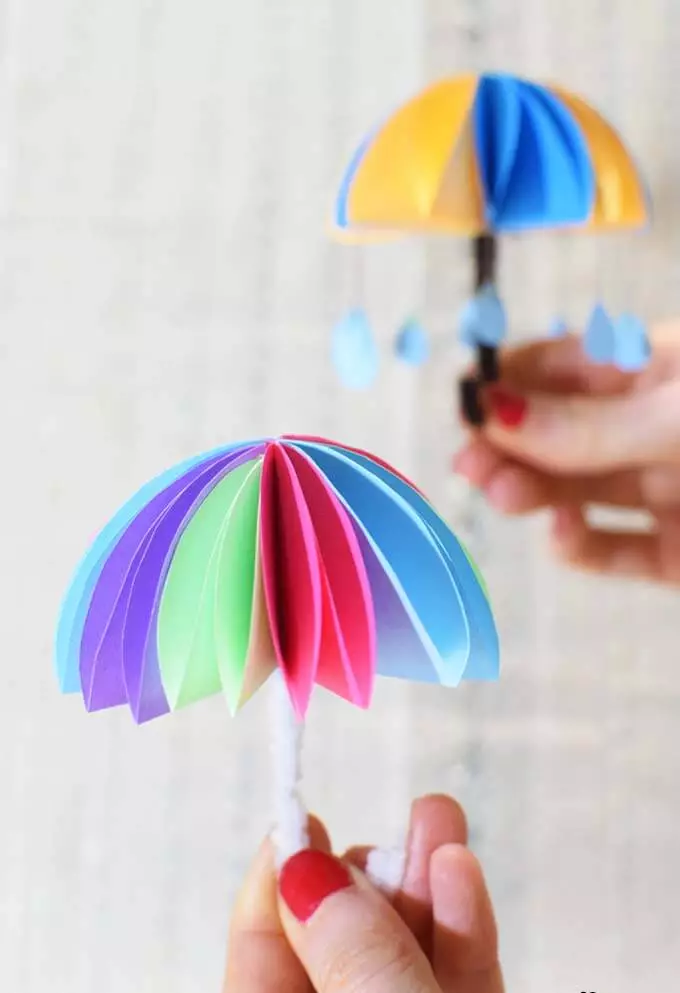 Übung Regenschirm tun Sie es selbst