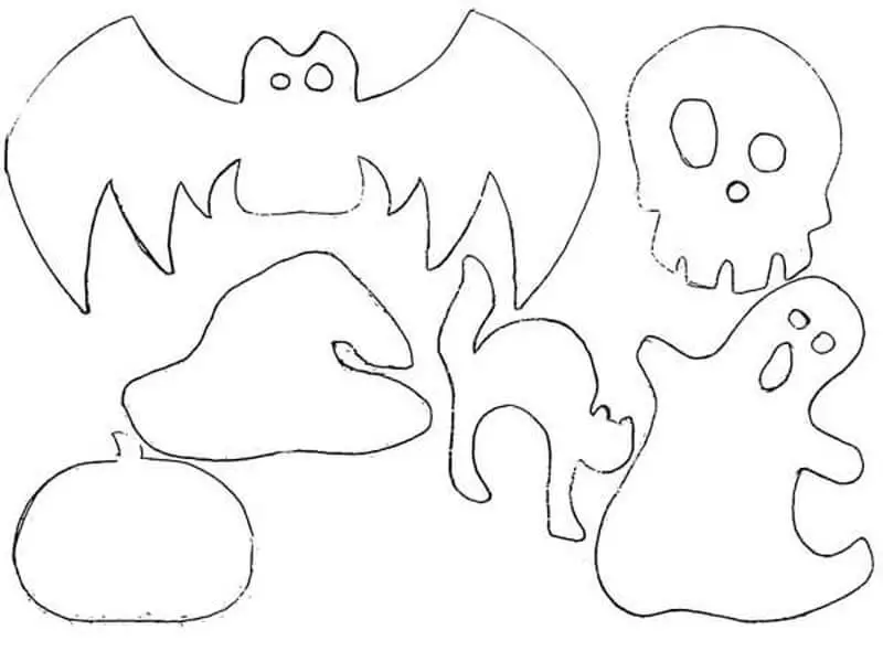 Stencils yeGingerbread paHalloween 3433_10