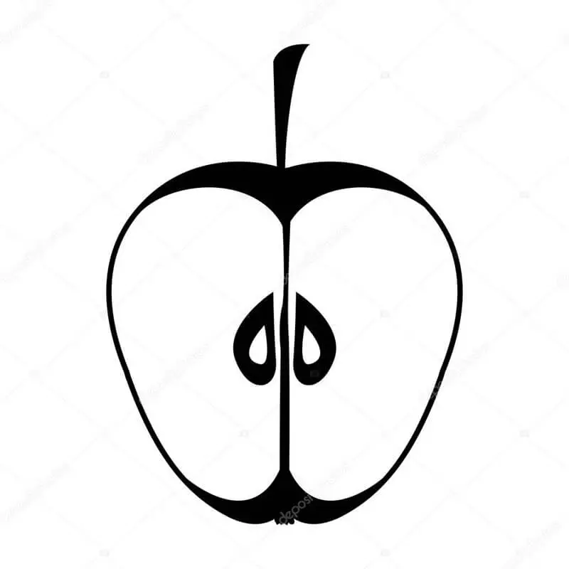 Stencil of Apple ma Pear Stell 3437_8
