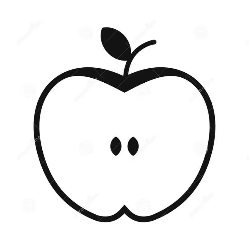 Stencil of Apple ma Pear Stell 3437_9