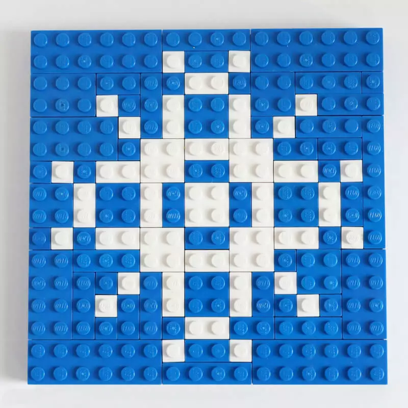 Postkarten von Lego (LEGO) für das neue Jahr mit ihren eigenen Händen 343_10