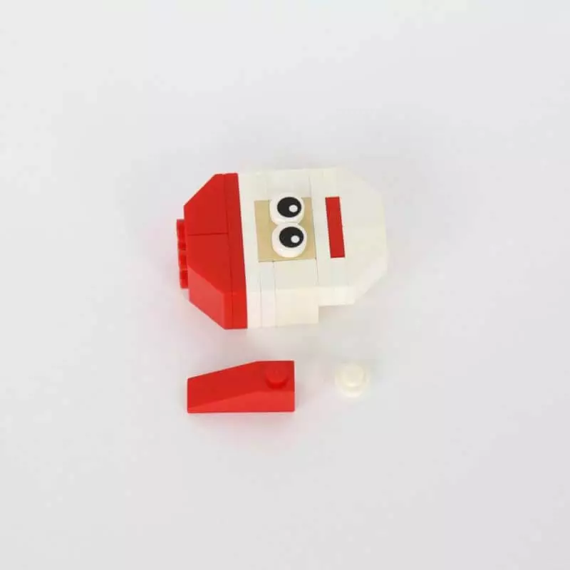 LEGO SANTA CLAU / SANTA CLAUS. Kā padarīt no Lego Santa Claus / Santa Claus? 356_10