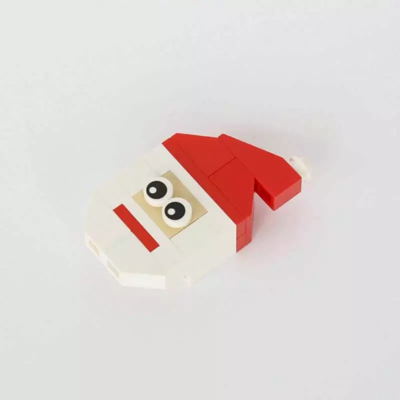 Lego Santa Claus / Santa Claus. Ahoana ny fomba fanaovana avy amin'ny Lego Santa Claus / Santa Claus? 356_11