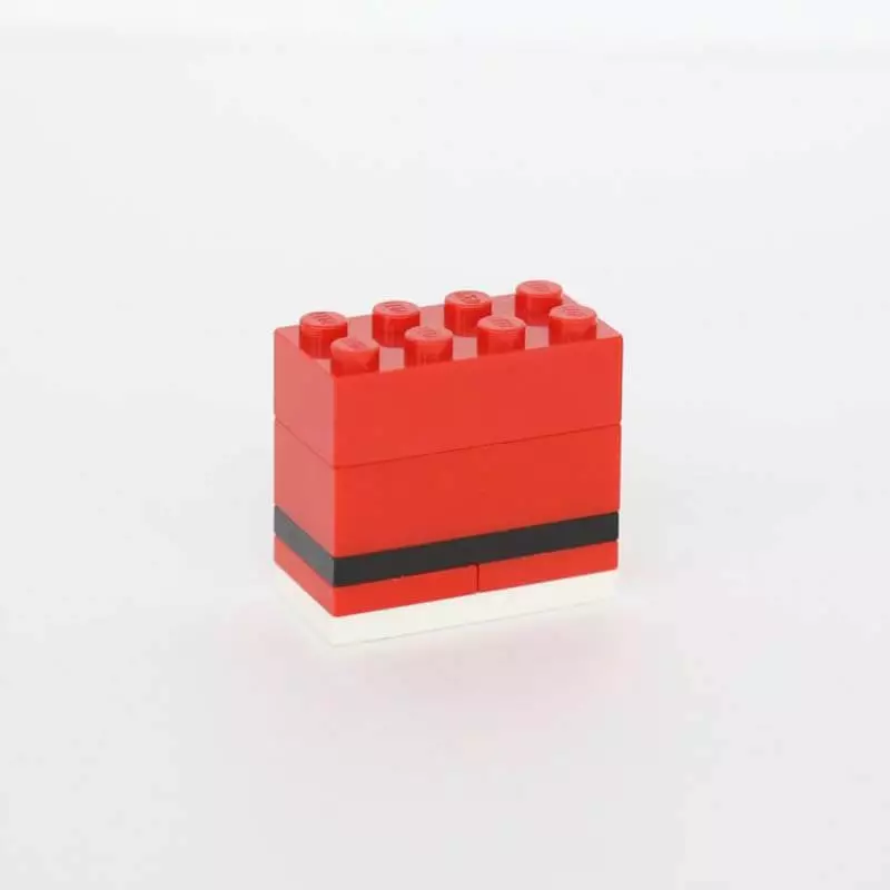 Lego Santa Claus / Santa Claus. Kako napraviti od Lego Santa Clausa / Djeda Mraza? 356_14