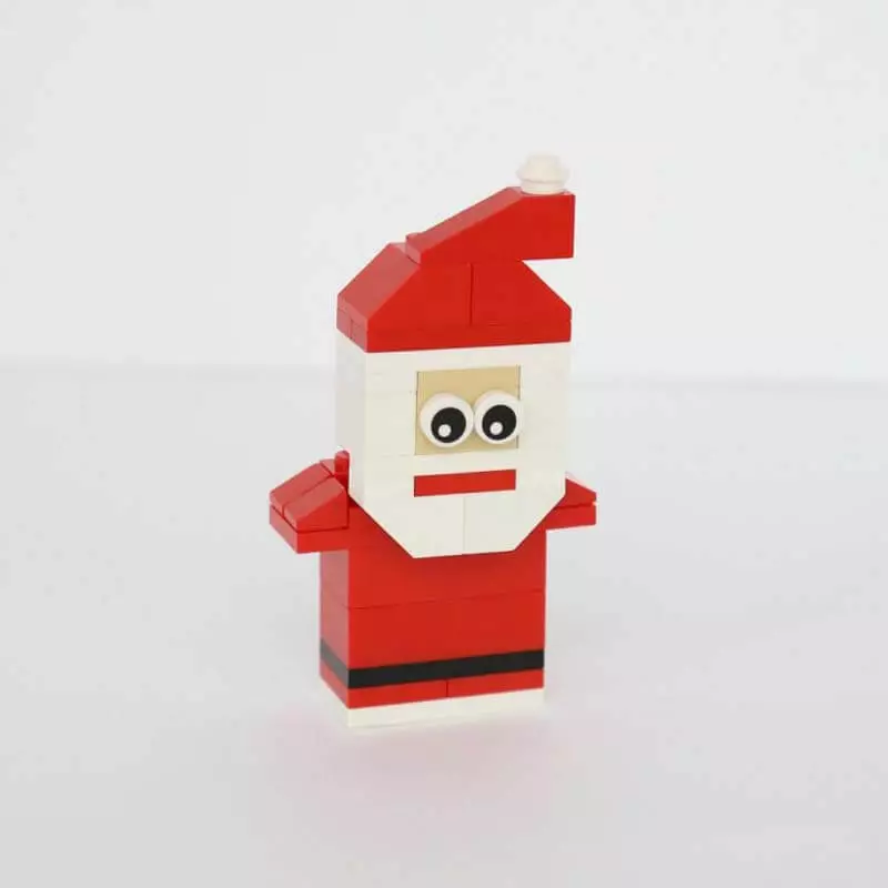 LEGO SANTA CLAU / SANTA CLAUS. Kā padarīt no Lego Santa Claus / Santa Claus? 356_16