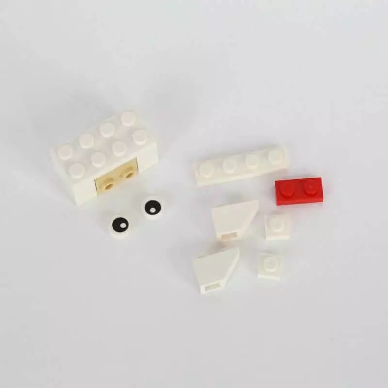 लेगो सांता क्लॉज / सांता क्लॉज. लेगो सांता क्लॉज / सांता क्लॉज कडून बनवायचे? 356_6