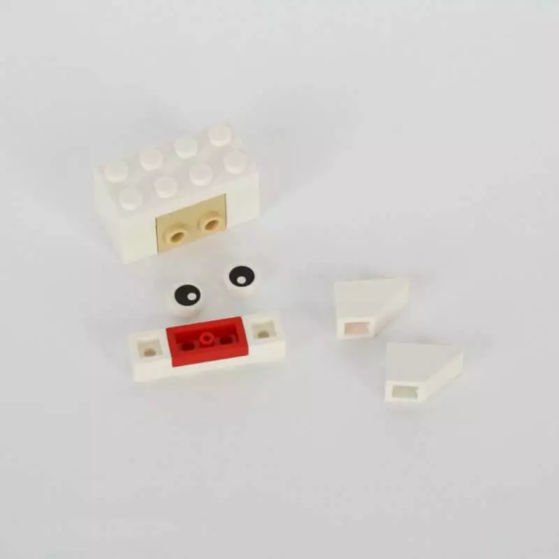 Lego Santa Claus / Santa Claus. Bagaimana cara membuat dari Lego Santa Claus / Santa Claus? 356_7