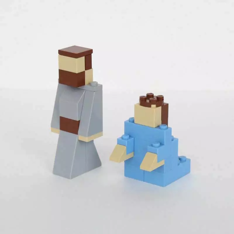 Lego jõulud. Kuidas teha LEGO-st jõulude käsitöö? 359_2