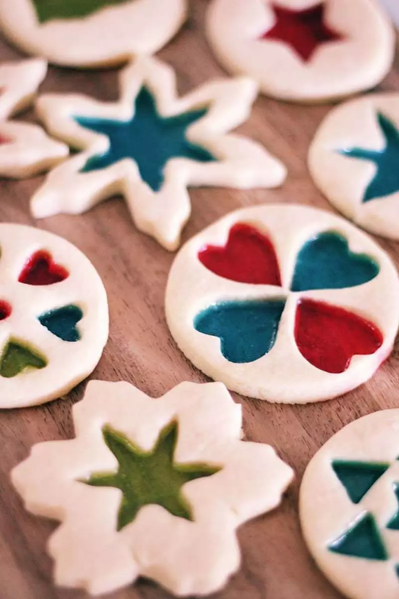 cookies Christmas. Cookies pikeun natal ngalakukeunana nyalira 366_18