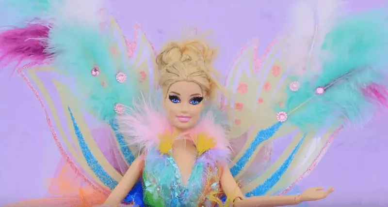 Rainbow Barbie. Princesha Barbie Rainbow Bëni vetë 393_18