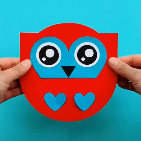 Owl of Paper. Hvordan lage en papir ugle med dine egne hender? 404_9