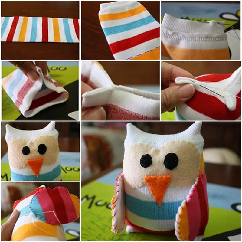 Vögel von Socken machen es selbst 435_17