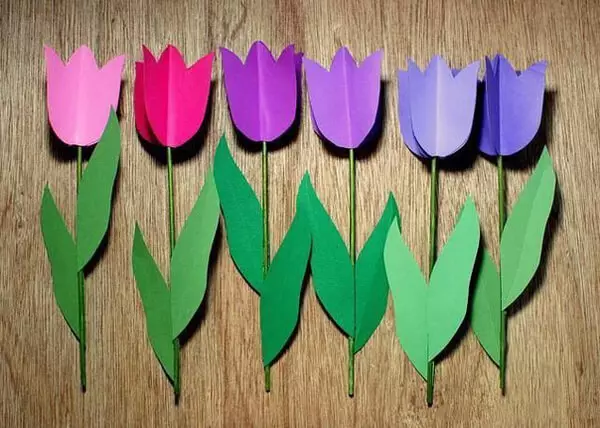 Tulpen machen es selbst: Die 10 einfachsten und schönsten Optionen (Meisterkurse) 496_10