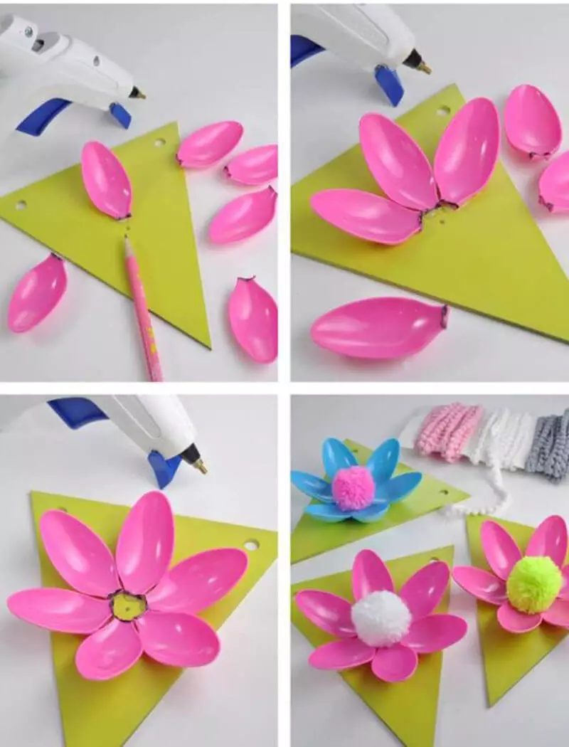 Hvordan laver man en blomsterkrans til design af en gruppe i børnehave? 510_18