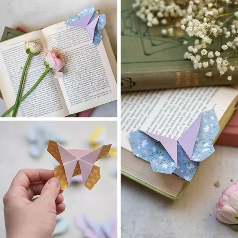 Origami motýl. Jak udělat motýl origami to udělat sami? 534_3