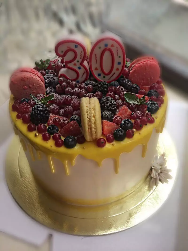 30 سال تک کیک سجانے کے لئے کس طرح؟ 535_18