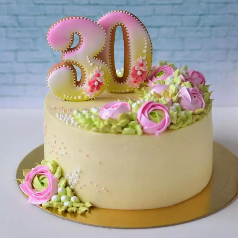 How to decorate a cake for 30 years? 535_3