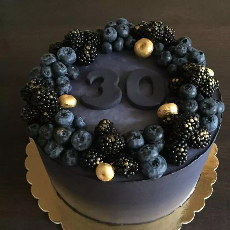 How to decorate a cake for 30 years? 535_8
