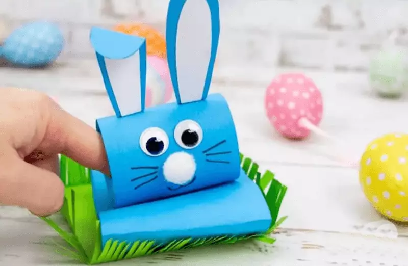 صنایع دستی خرگوش چگونه یک خرگوش را از کاغذ با دست خود بسازید؟ 536_16