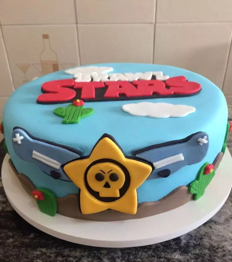 Doğum günü kavgası yıldız kek 564_10