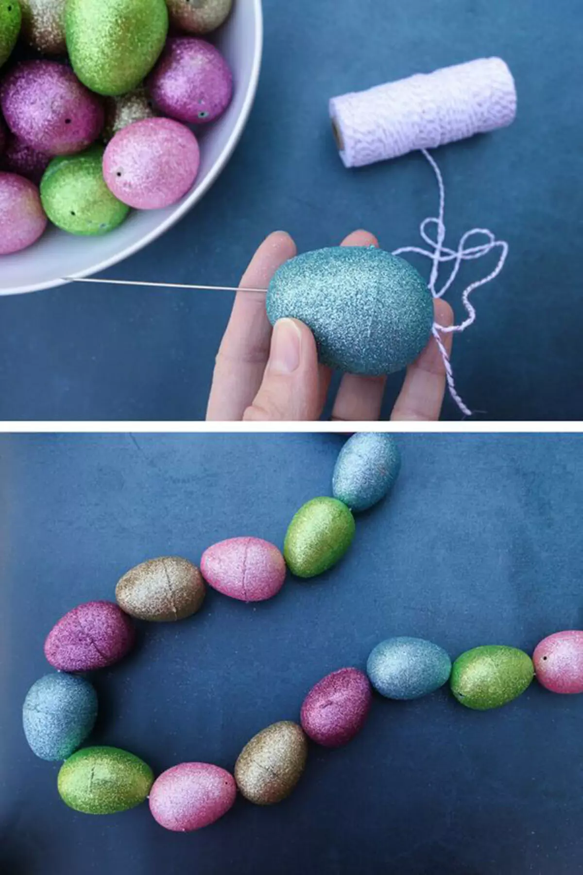 Easter garland with their own hands 591_12