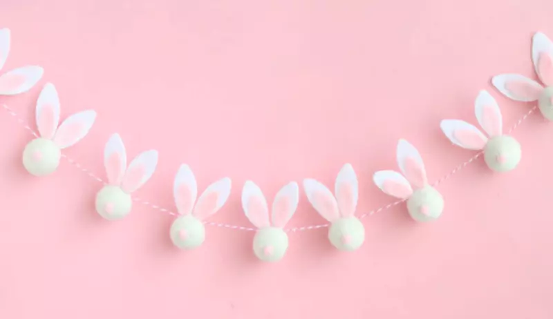 Easter garland with their own hands 591_13