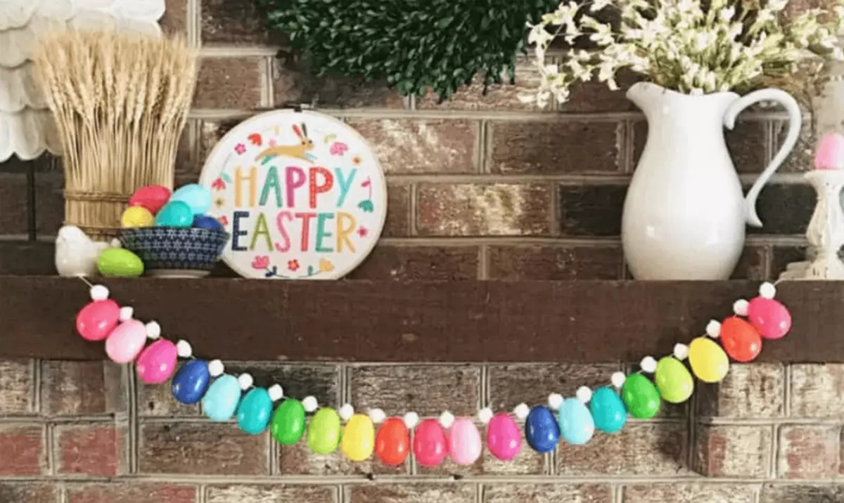 Easter garland with their own hands 591_7