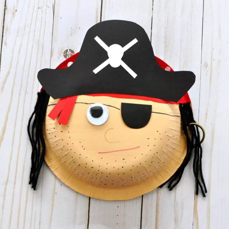 Pirate with your own hands. Crafts Pirate for children 644_2